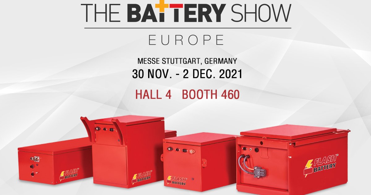 Smart batteries at Battery Show Europe